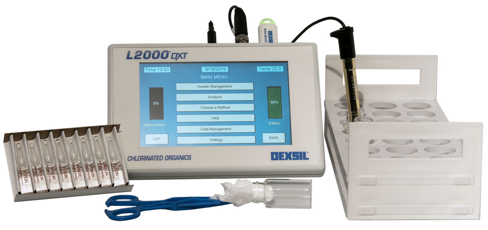 L2000® DXT PCB/Chloride Analyzer – DEXSIL